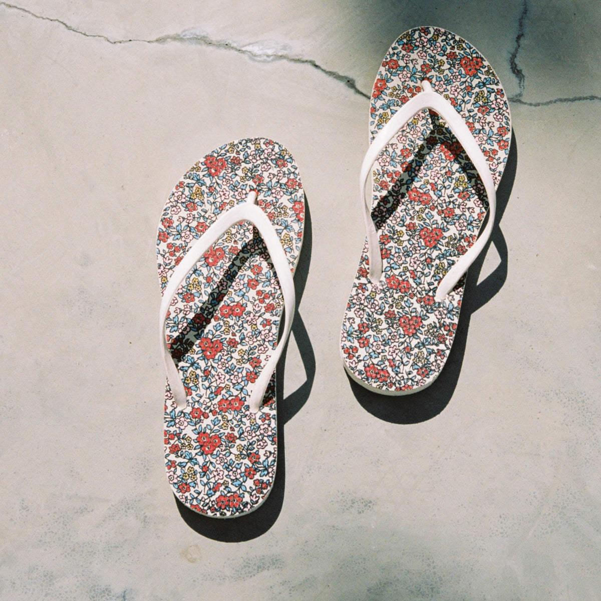 Sleepers Flip Flops Women's Slim Pink Flower – SLEEPERS